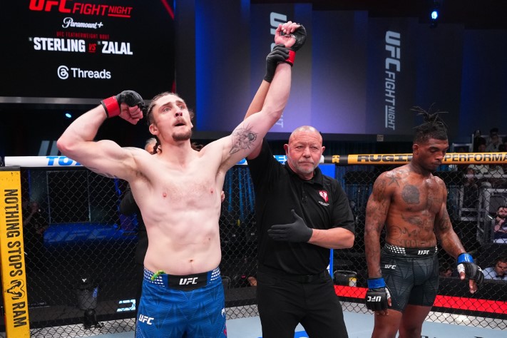 UFC Vegas 116: Jackson McVey Earns First UFC Win, Subs Sedriques Dumas